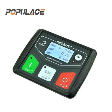 Populace Genset Control Ats Remote Generator Controller Panel Module Lcd Controladores