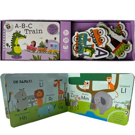 Abc Learning Train Puzzle Grasshopper