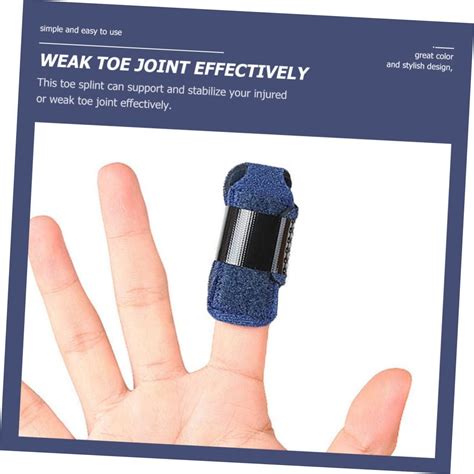 3pcs Healvian Toe And Finger Splint Set Thumb And Big Toe Straightener
