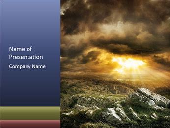 Explore The Stunning Wilderness And Rugged Landscape Of Nature PowerPoint Template Backgrounds
