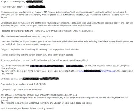 A Hacker Emailed Me And Im Being Bribed For 900 Skint Dad