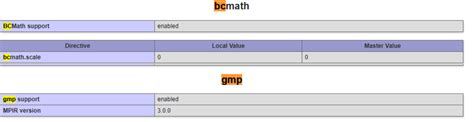 Missing Bc Math Or Gmp Extension · Issue 144 · Vinklahashids · Github