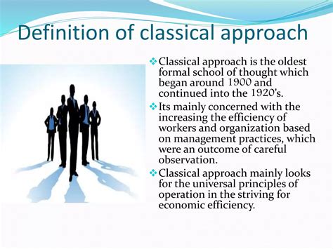 Classical And Neo Classical Theory Of Management Pptx