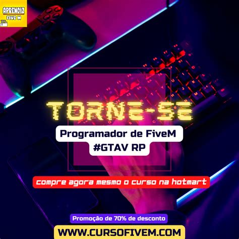 curso fivem scripts programação gtarp curso de five m