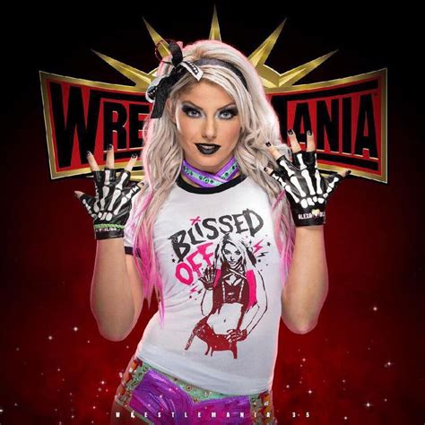 Alexa Bliss Fanpage 👊🏼 On Instagram Ladies And Gentleman Your Host Of Wrestlemania35 🙏🖤