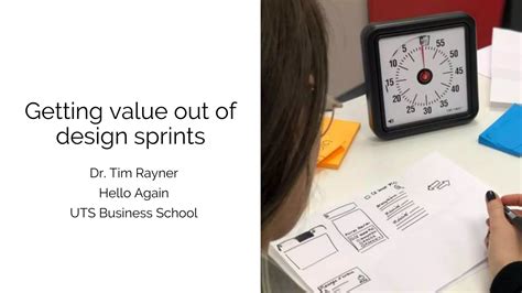 Getting Value Out Of Design Sprints Ppt