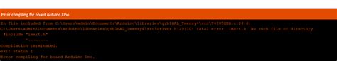 Error Compiling For Teensy4 1 · Issue 4 · Grblhal Core · Github