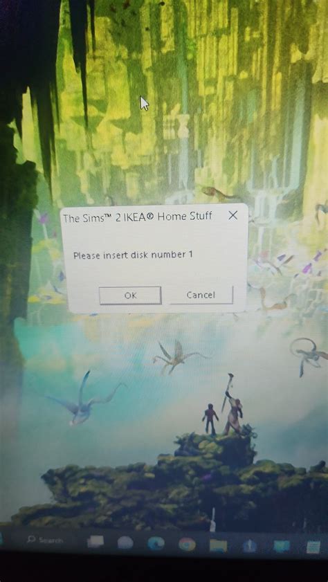 Please Insert Disk 1 But I Only Have One Disk Rsims2