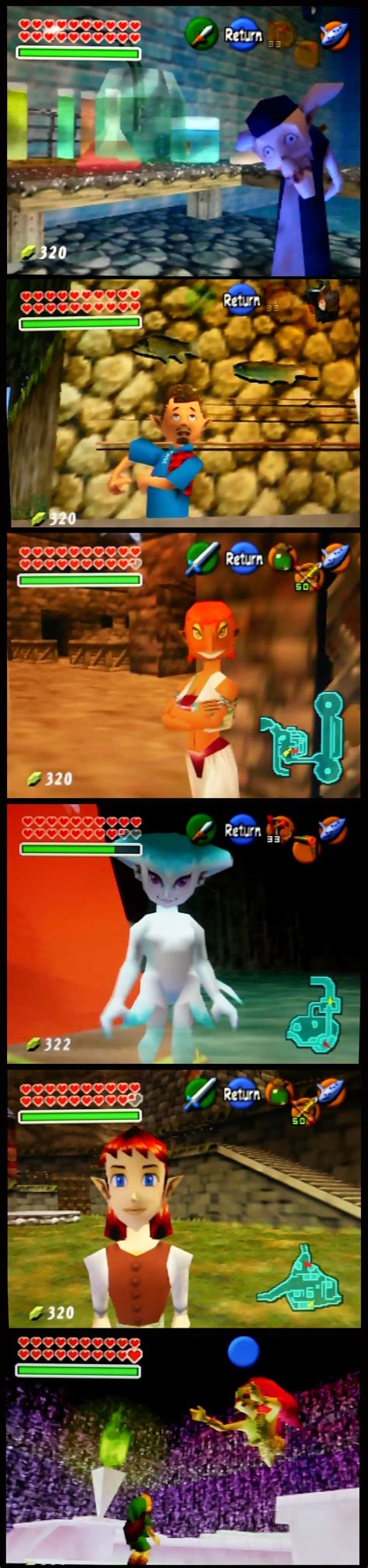 people of oot do not have many polygons but they do have lot of