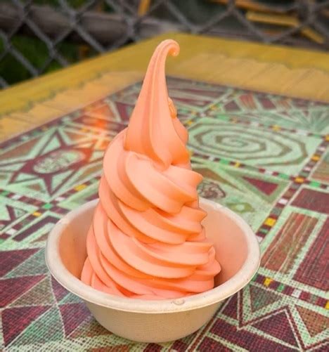 Dole Whip Peach Flavor Arrives At Disneylands Tropical Hideaway
