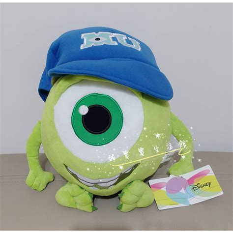 豬寶寶 大眼仔玩偶 12吋大眼仔學士版 正版 全新吊牌 大眼仔大娃娃 大眼仔玩偶 怪獸電力公司 大眼怪娃娃 蝦皮購物