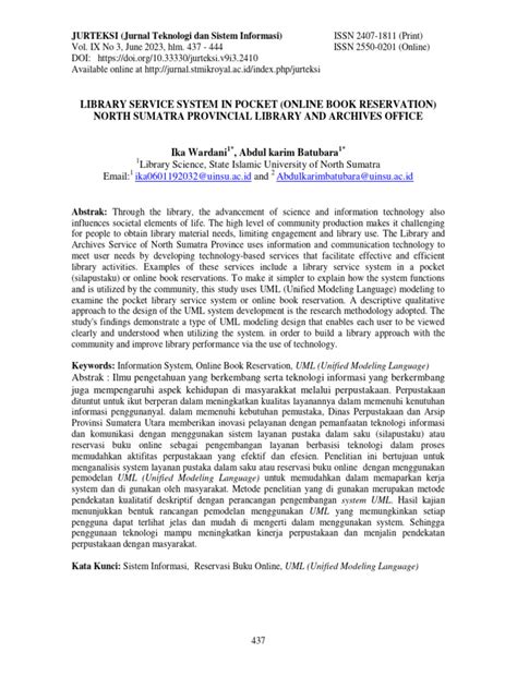 Library Service System In Pocket Online Pdf Libraries Information Science