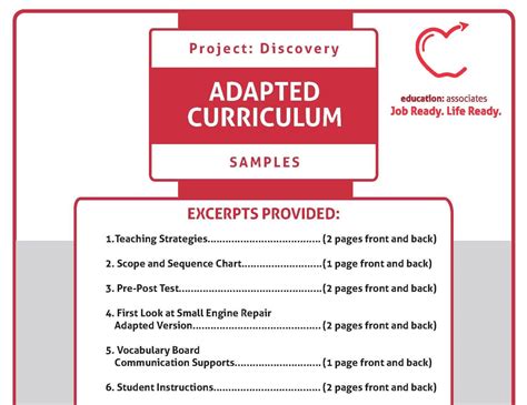 Curriculum Samples Education Associates Curriculum Samples Education Associates
