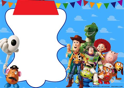 Toy Story Invitations Free Template