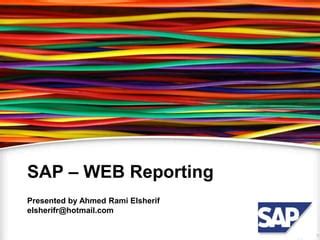 Sap Reporting PPTX