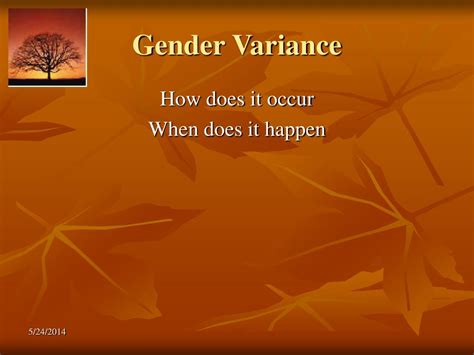 PPT Gender Variance PowerPoint Presentation Free Download ID 790499