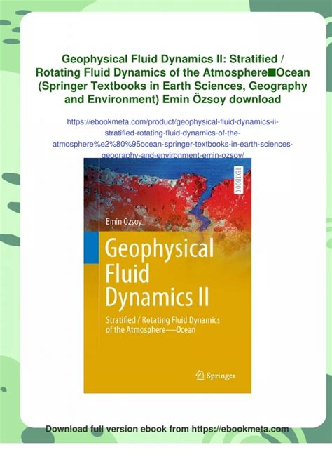 Summary Geophysical Fluid Dynamics Ii Stratified Rotating Fluid