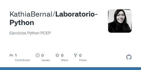 Github Kathiabernallaboratorio Python Ejercicios Python Pcep