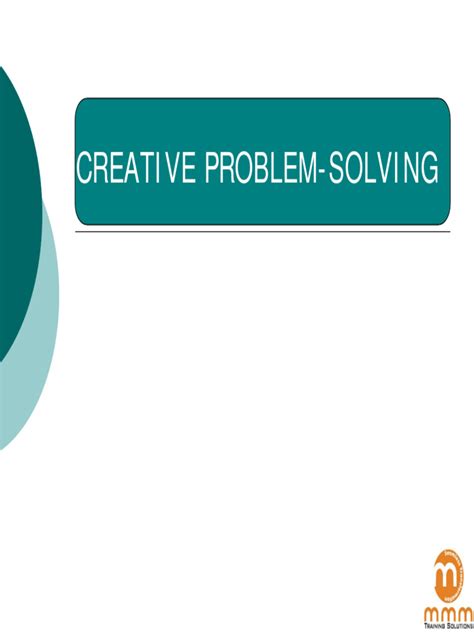 Problem Solving Training Ppt Pdf