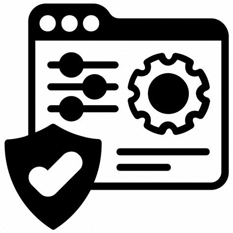Security Setting Cybersecurity Site Computer Application Icon Download On Iconfinder