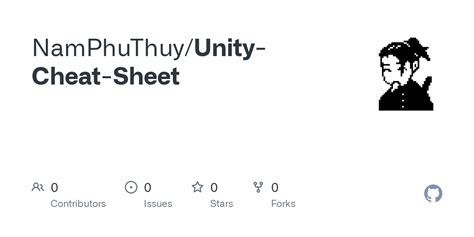 Github Namphuthuy Unity Cheat Sheet