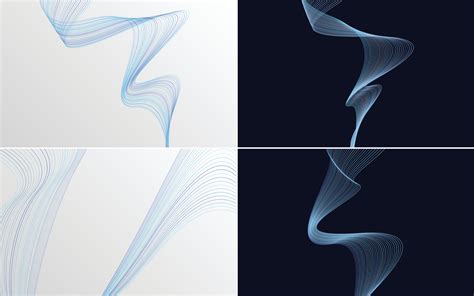 Modern Wave Curve Abstract Presentation Background Pack 18553668 Vector Art At Vecteezy
