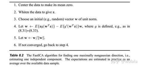 Fastica的原理是什么？ 知乎