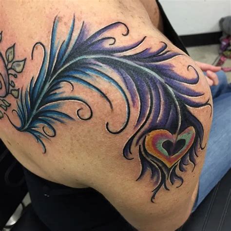 86 Marvelous Peacock Feather Tattoos To Add To Your Stack Of Tattoos