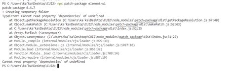 Error Packaging Elementui · Issue 424 · Ds300patch Package · Github