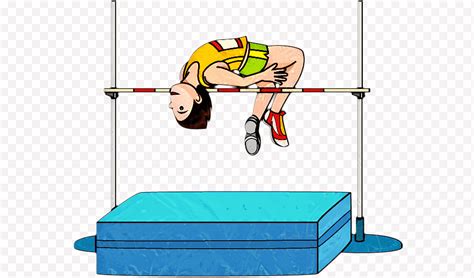 운동 스포츠 용품 스포츠 라인 높이뛰기 점프 육상 장대 높이뛰기 Png Klipartz