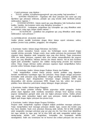 Analisis Jabatan Msdm DOCX