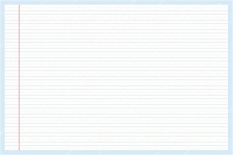 손으로 그린 파란색 라인 된 종이 배경 무료 벡터