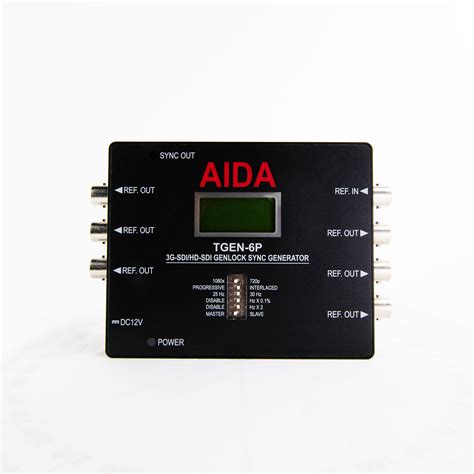 Aida Imaging 3g Sdi Hd Sdi Tri Level Genlock Sync Generator Us Broadcast Distribution