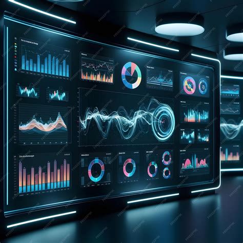 Digital Marketing Dashboard Displaying Various Data Analytics And Visualizations Premium Ai