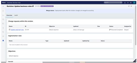 Deploying Revisions With Deployment Manager Pega
