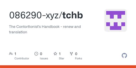 Github 086290 Xyztchb The Contortionists Handbook Renew And