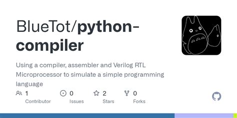 Github Bluetotpython Compiler Using A Compiler Assembler And