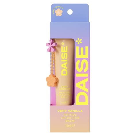 Daise Peptide Lip Butter Balm Very Vanilla 15 Ml Tesco Groceries
