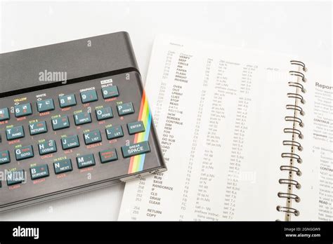 1982 Sinclair ZX Spectrum BASIC Programming Manual On Off White