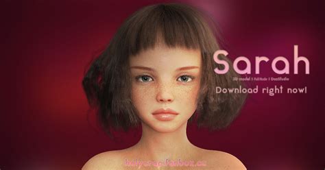 Sarah For G8 1f Daz By Holycrap From Pixiv Fanbox Kemono