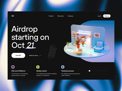 Hq Interactive Carousel By Adrian Rusnac For Vivid Motion® On Dribbble