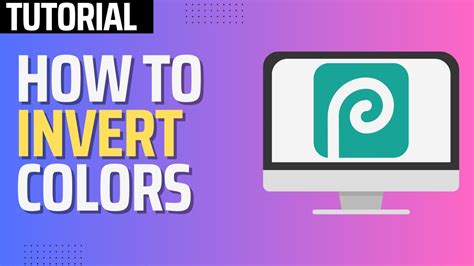 How To Invert Colors In Photopea Tutorial YouTube