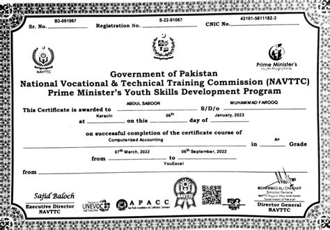 Abdul Saboor On Linkedin Governmentofpakistan Navttc Youexcelinstitute Vocationaleducation