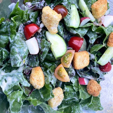 Raw Swiss Chard Salad With Fresh Vegetables Cooking Chat