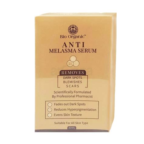 Bio Organic Anti Melasma Serum 30ml Price In Bangladesh Arogga