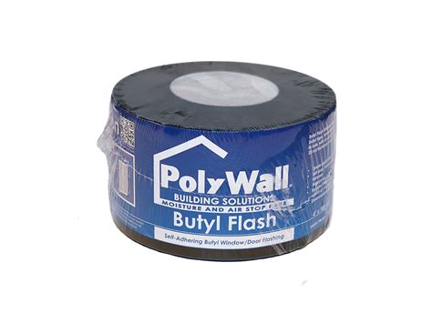 Polywall Butyl Flash Window Flashing 4”x 100 — Rise