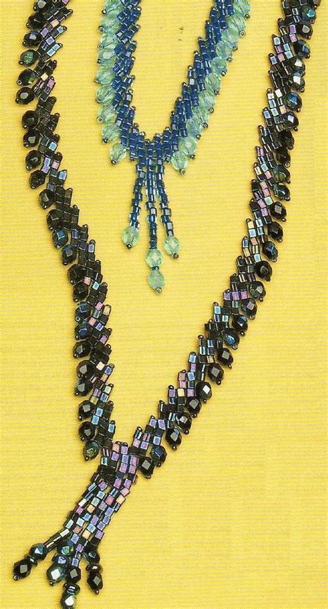 Колье Молния Чешуйки Треугольное К… Инструкции по изготовлению украшений своими