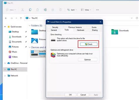 Как использовать Scandisk для проверки ошибок диска в Windows 11
