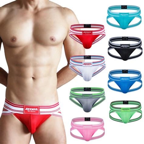 Jockmail Mens Jockstrap 8 Colors Mens Runway