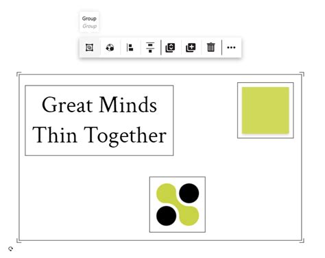 group ungroup objects